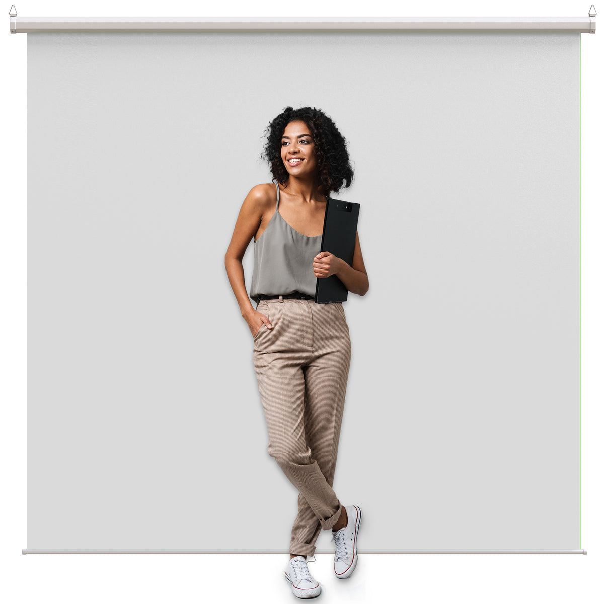 Collapsible White Screen Backdrop | Professional White Screen — KHOMO GEAR